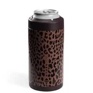HYDROJUG Standard Can Cooler - Brown Leopard