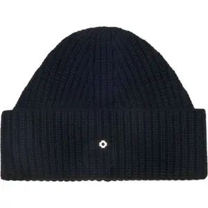 Maje Wool And Cashmere Beanie - Black