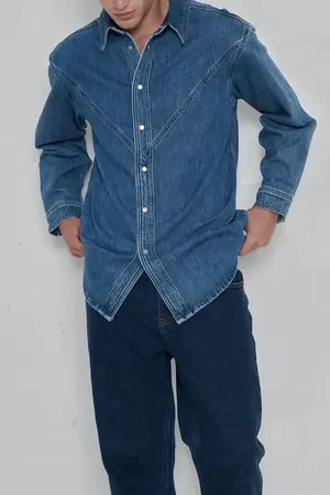 TT STUDIOS Usher Denim Shirt