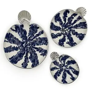 LUNARES La Mar Round Serving Platter