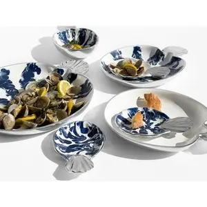 LUNARES La Mar Round Serving Platter