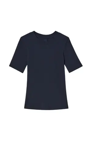 M.M.LAFLEUR Emy Eco Soft Wave Top - Dark Navy