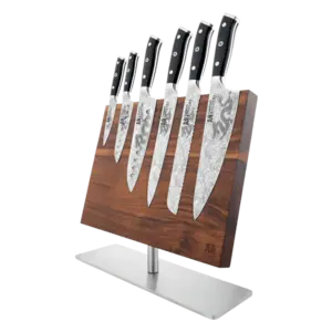 CUISINE::PRO® Kiyoshi® Kei 7-piece Knife Block - Silver