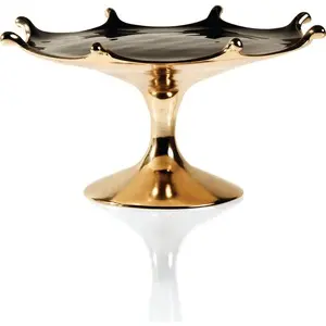 LUNARES Splash Cakestand Gold With Graphite