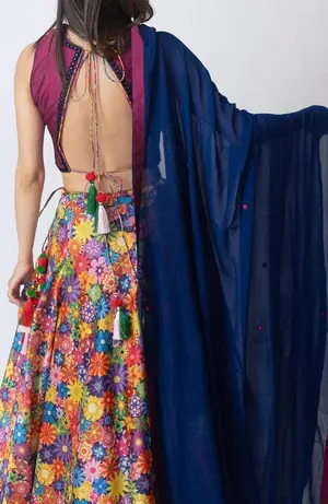 RAAS Floral Lehenga Choli Set