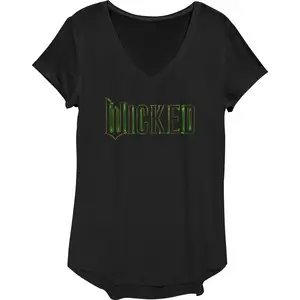 WICKED Official Logo V-neck T-shirt