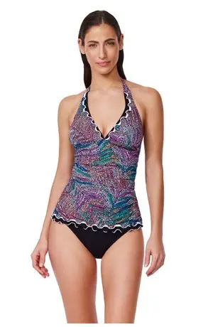 GOTTEX Layla Tricolore Halter Tankini Top