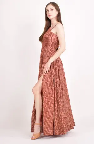 RAAS Linsey Cotton Maxi Dress