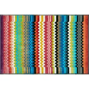 Missoni Giacomo Bath Mat 90x60 - Multicoloured Green