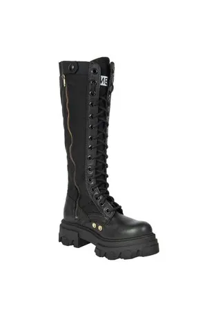 URBNKICKS Tall Jungle Boots - Black