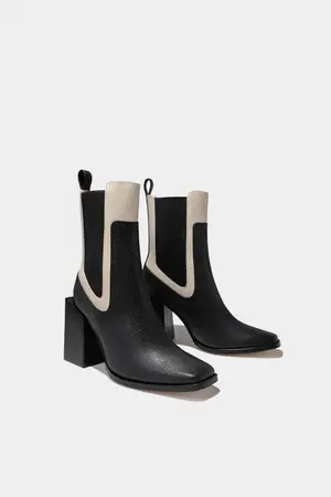 DANTE Leather Ankle Boots Adama