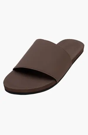 INDOSOLE Tire Sole Slide Sandals - Soil