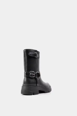 DANTE Leather Combat Boots Balia
