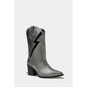 DANTE Metallic Leather Boots