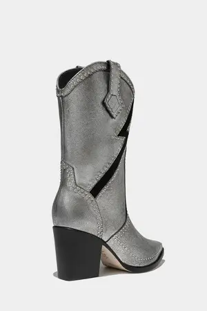 DANTE Metallic Leather Boots