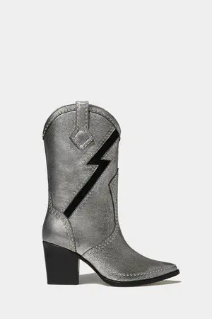 DANTE Metallic Leather Boots