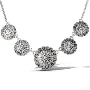 Jessica Simpson Statement Medallion Necklace