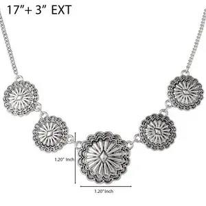 Jessica Simpson Statement Medallion Necklace