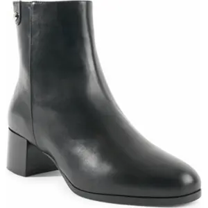 STINAA.J Sophie Ankle Boots - Black Leather