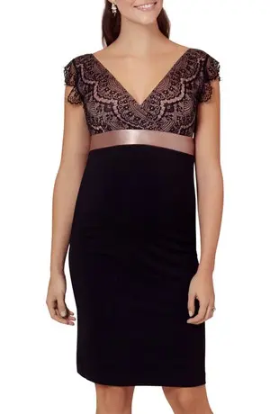 TIFFANY ROSE MATERNITY Rosa Maternity Dress - Black