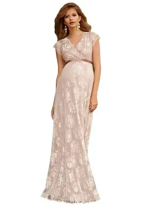 TIFFANY ROSE MATERNITY Eden Long Gown - Blush