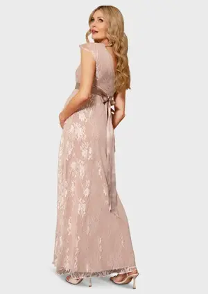 TIFFANY ROSE MATERNITY Eden Long Gown - Blush