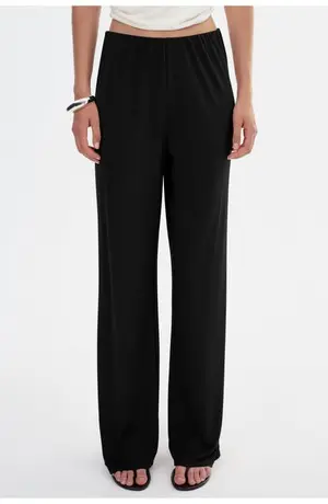 LAMARQUE Gigi Knit Pants - Black