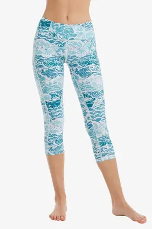 Helen Jon Swim Capri Leggings