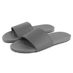 FEELGOODZ The Banyan Rubber Spa/shower Slide Sandals - Grey