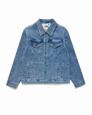 SAMII RYAN Smiley® Oversized Denim Jacket