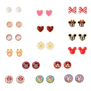 Disney Minnie Mouse & Friends Stud Earrings - Multicolor