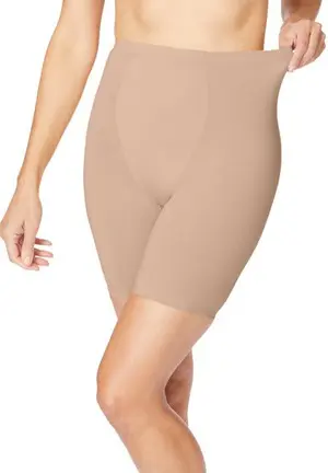 SECRET SOLUTIONS Invisible Shaper Long Leg Shaper - Nude