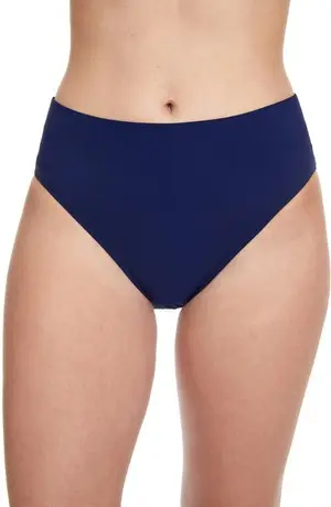 GOTTEX Tutti Frutti Mid Waist Swim Bottom - Navy