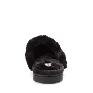 DEARFOAMS Paris Chenille Scuff Slipper