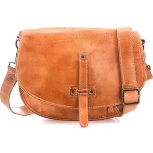 Bed Stu Sequoia Saddle Crossbody Bag - Tan Rustic