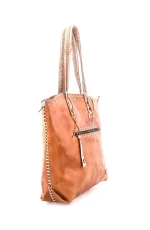 Bed Stu Barra Ii Tote Bag - Tan Rustic Nectar Lux
