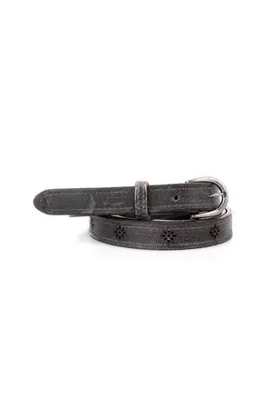 Bed Stu Monae Ii Leather Belt - Black Lux