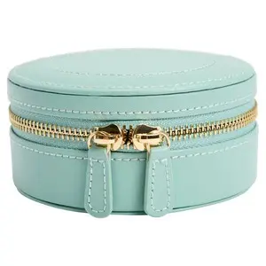 Wolf Sophia Round Zip Case - Jade