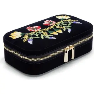 Wolf Zoe Travel Zip Case - Indigo