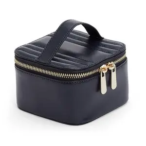 Wolf Maria Zip Jewelry Cube - Navy