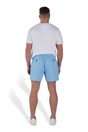 RAGING BULL Stretch Chino Short - Sky Blue