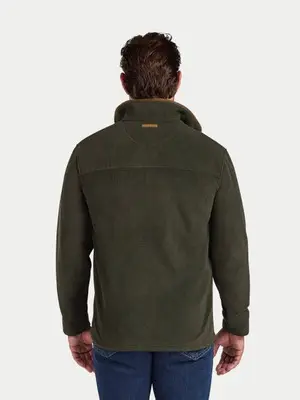 RAGING BULL Fleece Zip-through Jacket - Forest