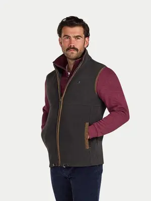 RAGING BULL Fleece Gilet - Slate