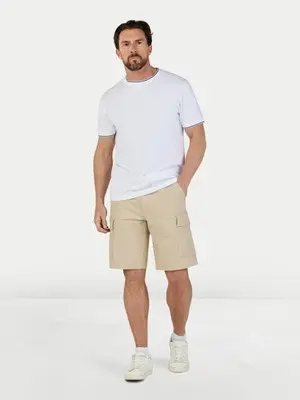 RAGING BULL Cargo Shorts - Tan