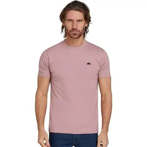 RAGING BULL Cotton Blend T-shirt - Pink