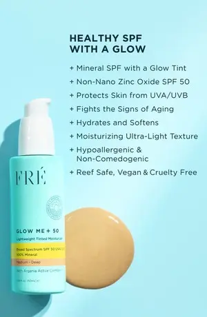 FRE Glow Me + Tinted Mineral Spf 50