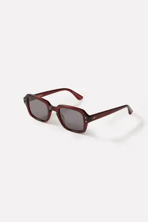 EPOKHE Wilson Square Frame Sunglasses - Cola
