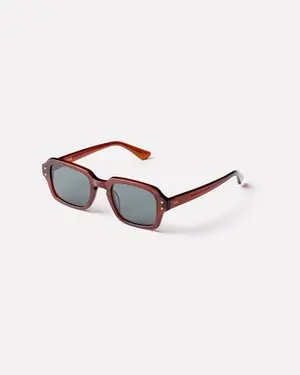 EPOKHE Wilson Square Frame Sunglasses - Maple