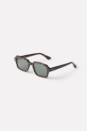 EPOKHE Wilson Square Frame Sunglasses - Tortoise