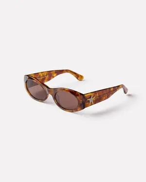EPOKHE Suede Sunglasses - Light Tortoise